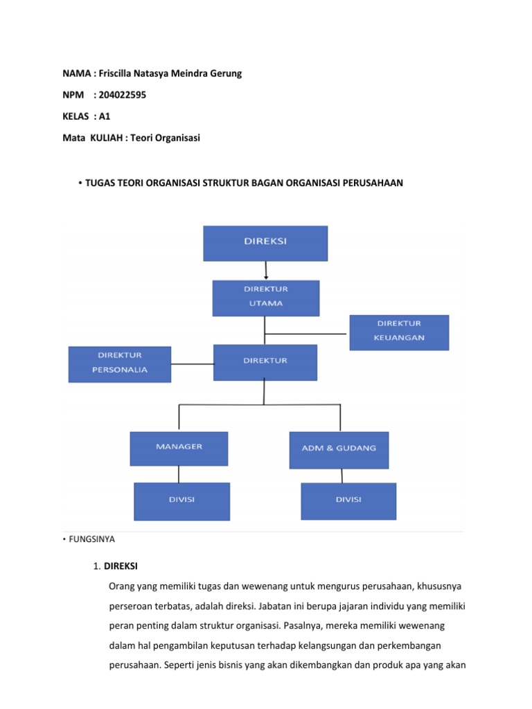 Oragnisasi Struktur | PDF