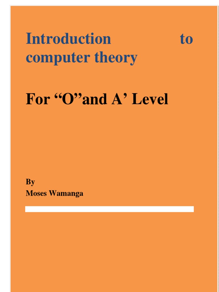 Computer Studies Book | Download Free PDF | Computer Data Storage | Printer (Computing)