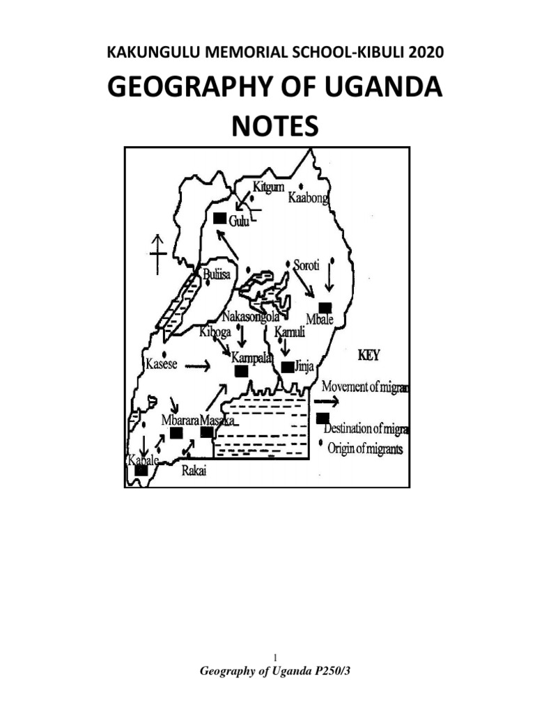 Geography of Uganda-A Level PDF | PDF | Glacier | Volcano