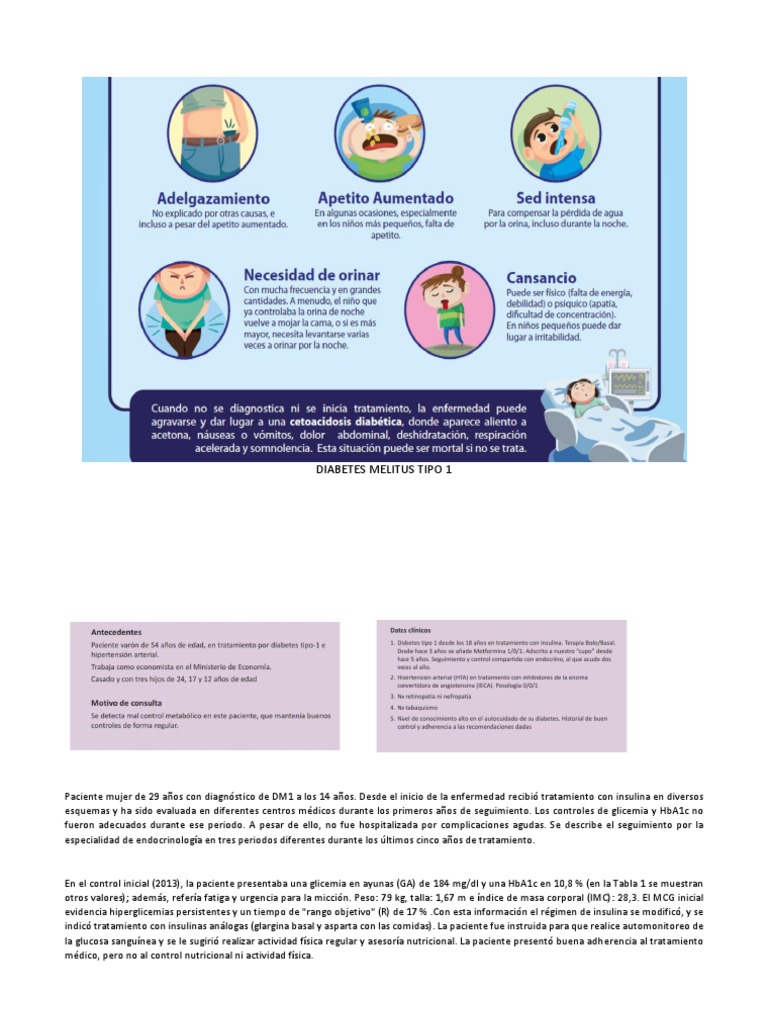 Diabetes Melitus Tipo 1 | PDF