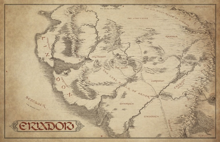 Eriador Map | PDF