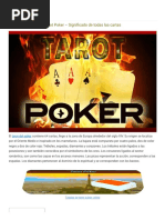 Significado de Cada Carta de Naipes | PDF | Matrimonio | Amor