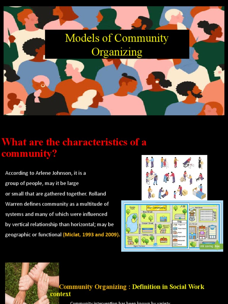 Team A Models of Community Organizing 1 | PDF | Community | Community Organizing