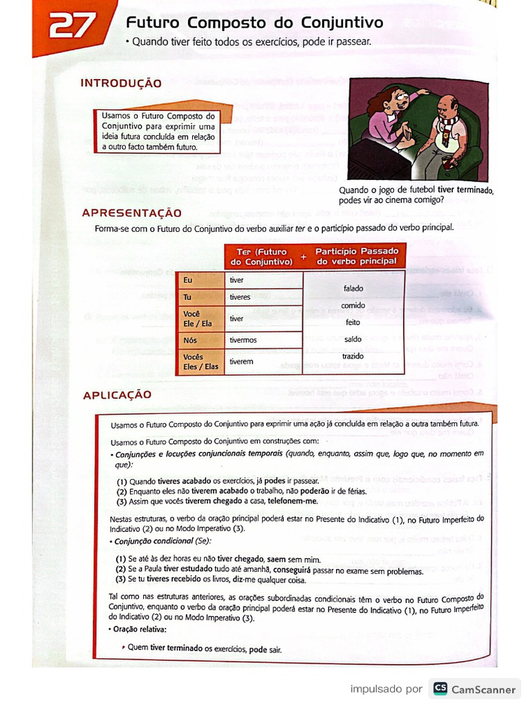 Futuro Composto Do Conjuntivo | PDF