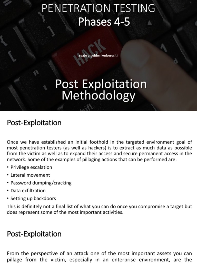 Phases 4-6 | PDF | Security | Computer Security
