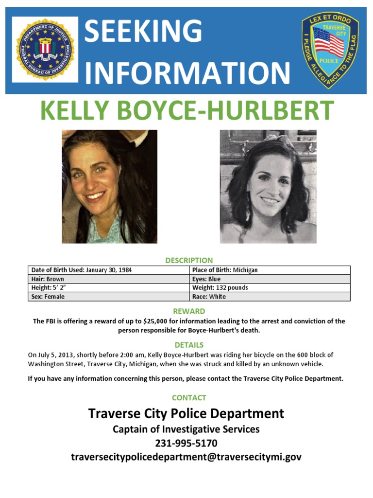 FBI Flyer - Kelly Boyce-Hurlbert | PDF
