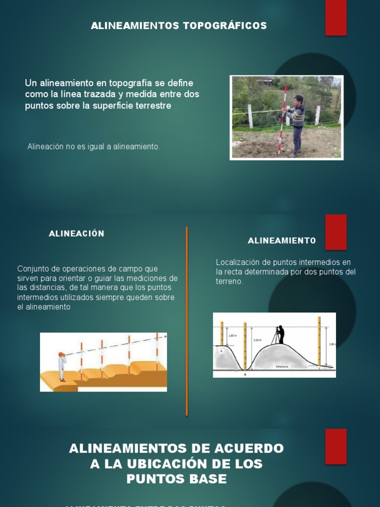 ALINEAMIENTO | PDF | Topografía