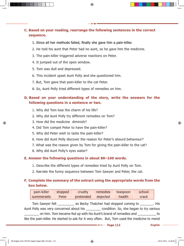 9th English Book Samacheer Kalvi Guru | PDF | Soil | Erosion