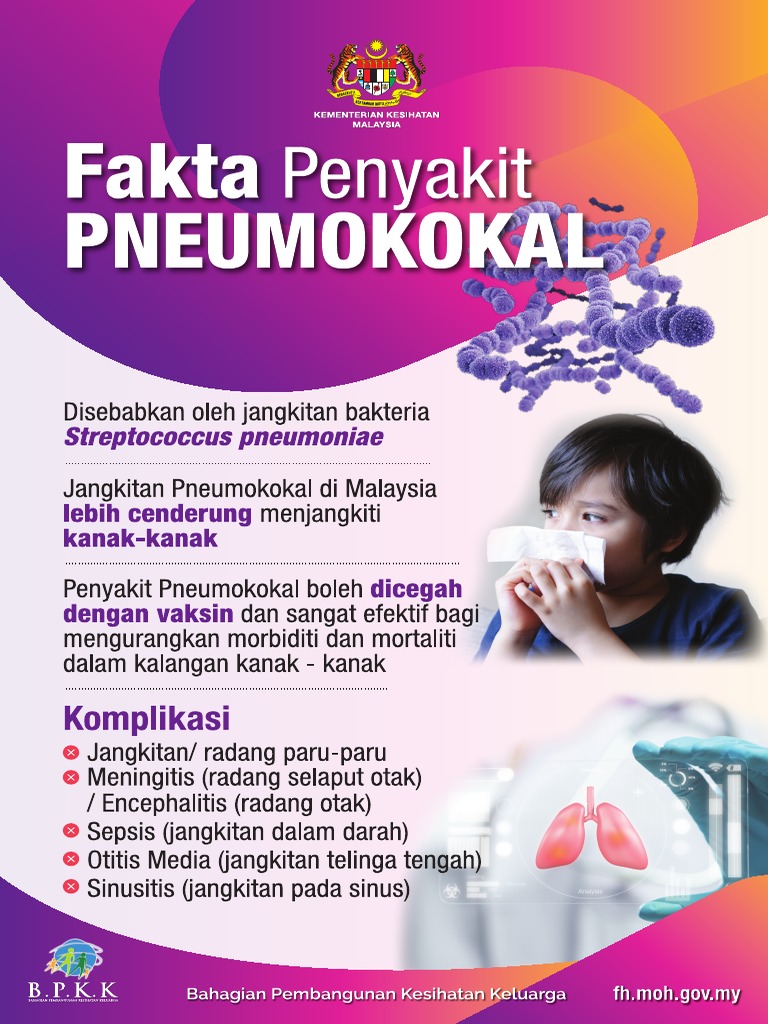 Imunisasi Pneumokokal - Poster 3 | PDF
