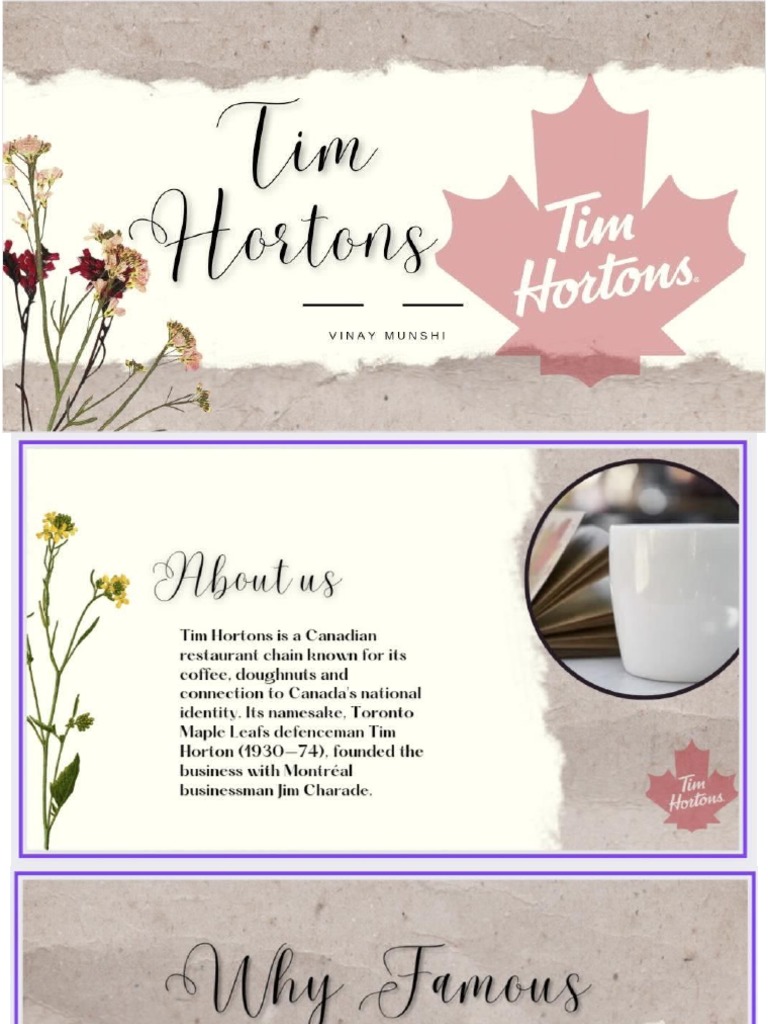 Tim Horton | PDF