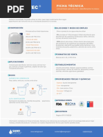 SHURECLEAN PLUS Ficha Tecnica | PDF | Tensioactivo | Química