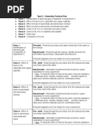 Science 10 - Chemistry Unit Test | PDF | Chemical Elements | Sulfate