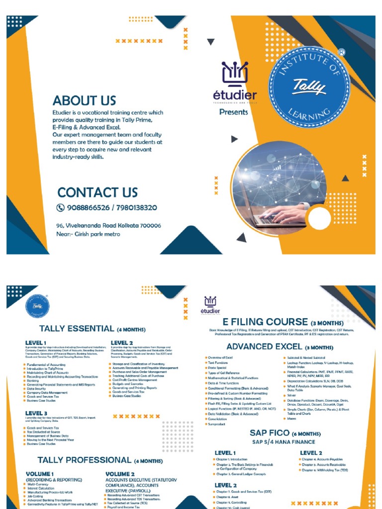 Tally Brochure | PDF