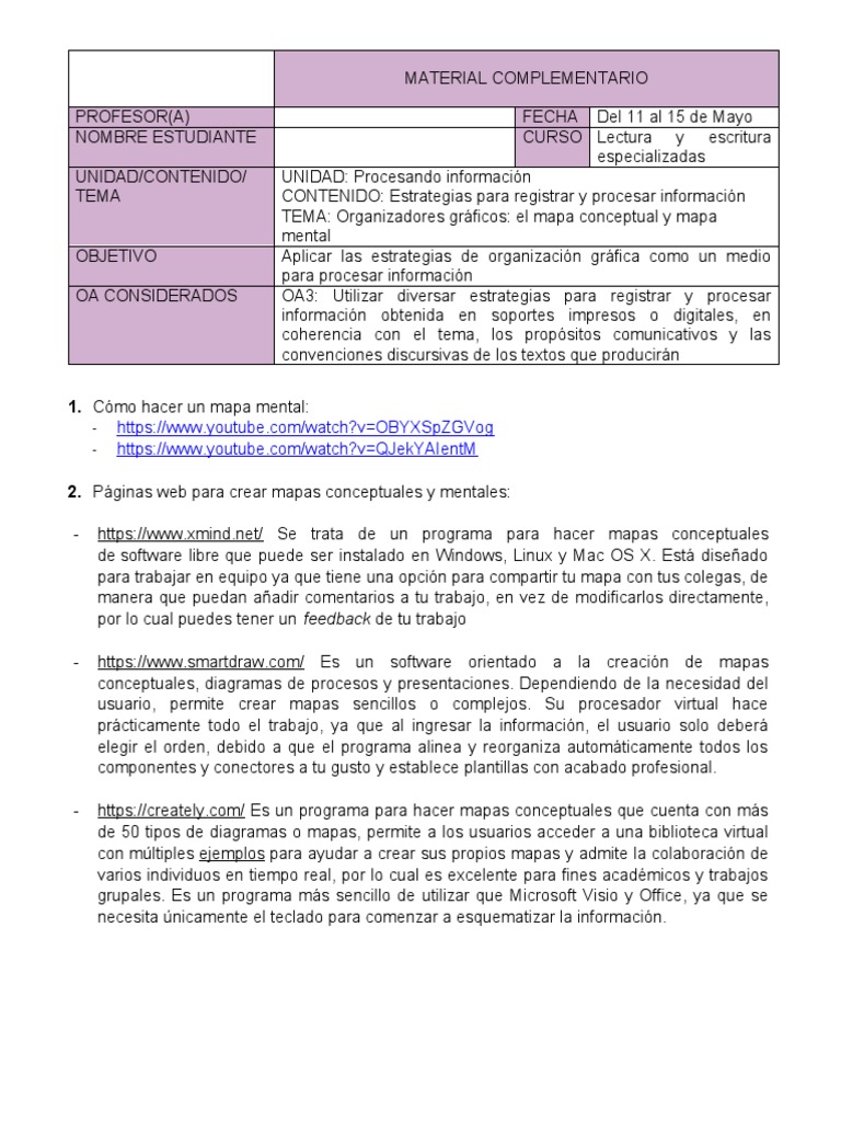 TEMA 1 Y 2 MATERIAL COMPLEMENTARIO Lectu | Descargar gratis PDF | Programa de computadora ...