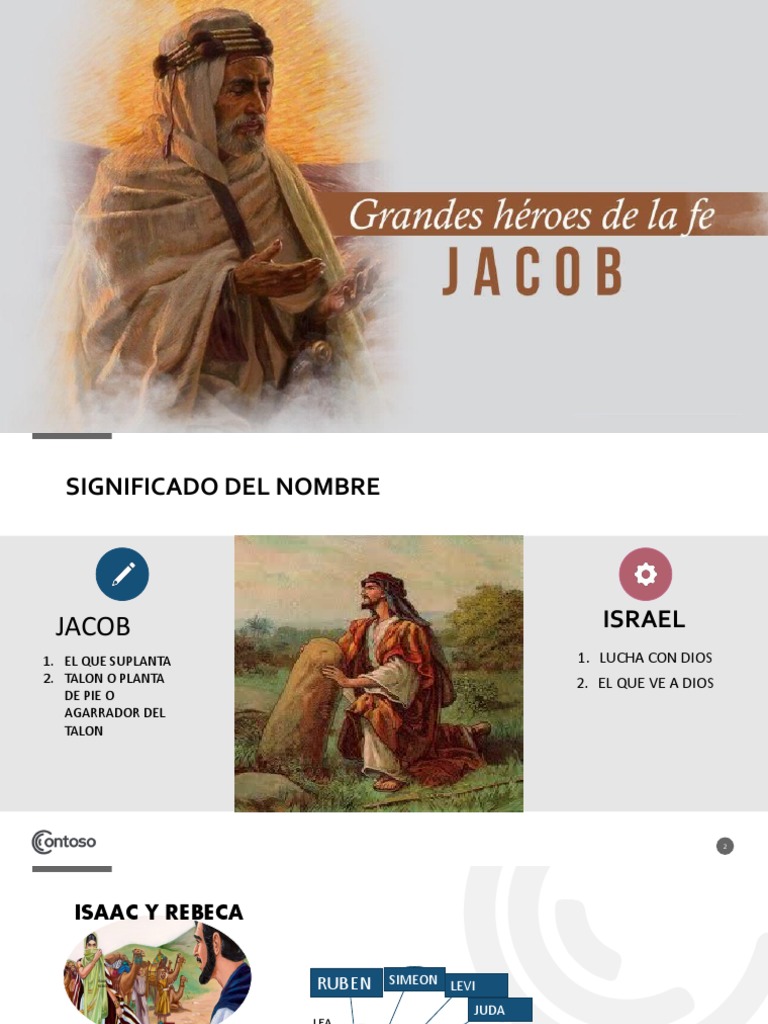La Historia de Jacob | PDF | Jacob | Libros del Antiguo Testamento