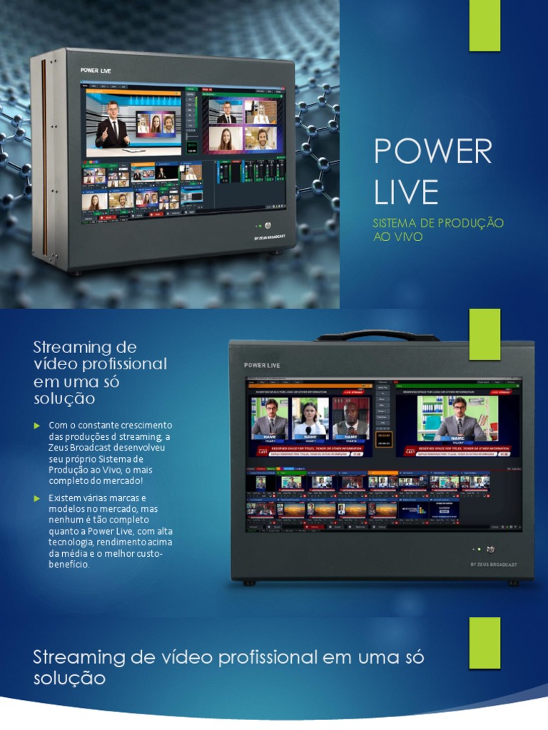 Power Live | PDF | Vídeo | Streaming de mídia