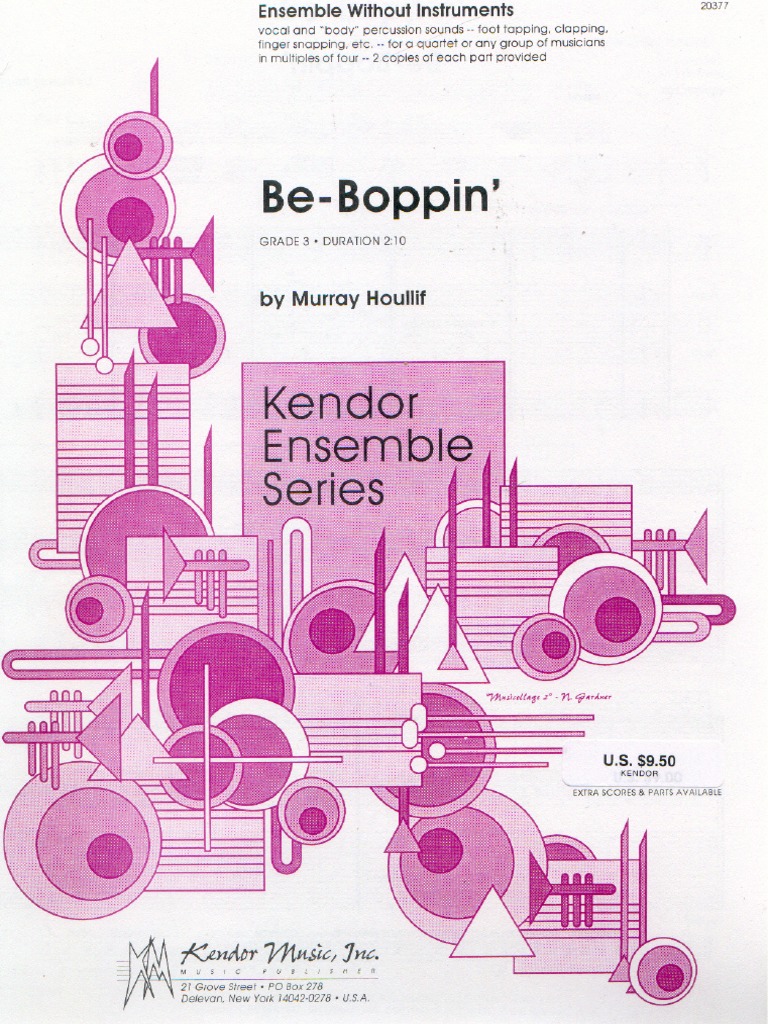 Be Boppin | PDF