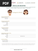 Cédula de Beneficiarios SIEB 2023 | PDF