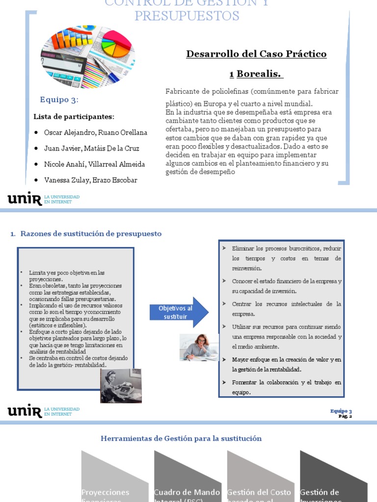 Equipo 3 - Presentacion Caso 2 - Presupuestos | PDF | Presupuesto | Economias