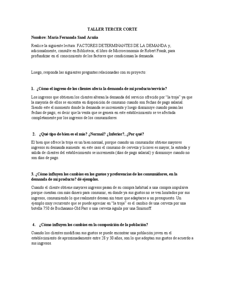 La Troja, Barranquilla Colombia | PDF | Demanda | Los consumidores