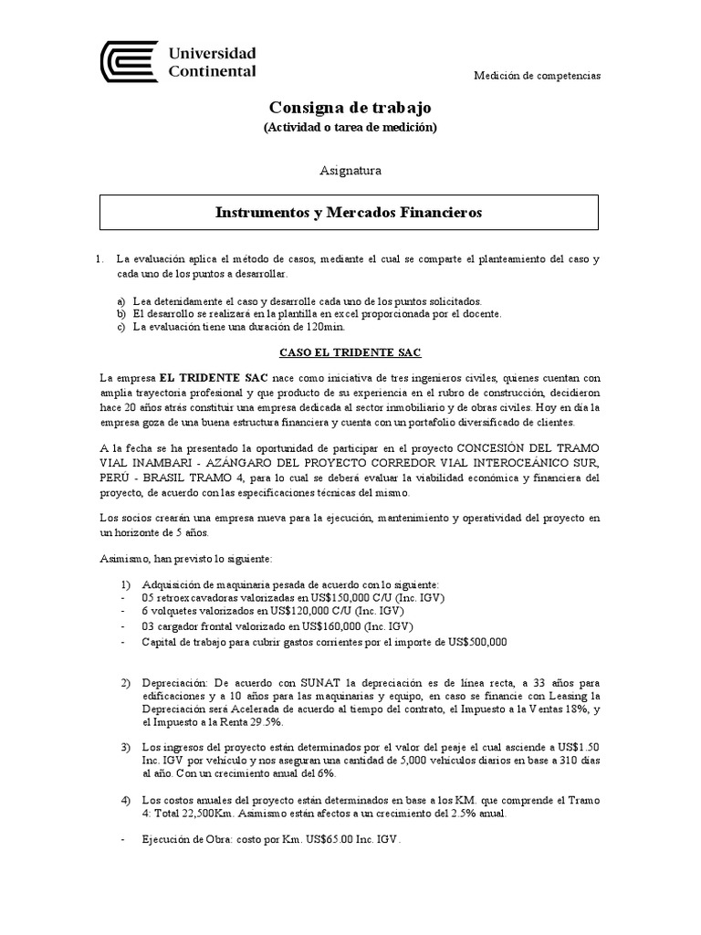 Consigna | Descargar gratis PDF | Compartir (Finanzas) | Corporaciones