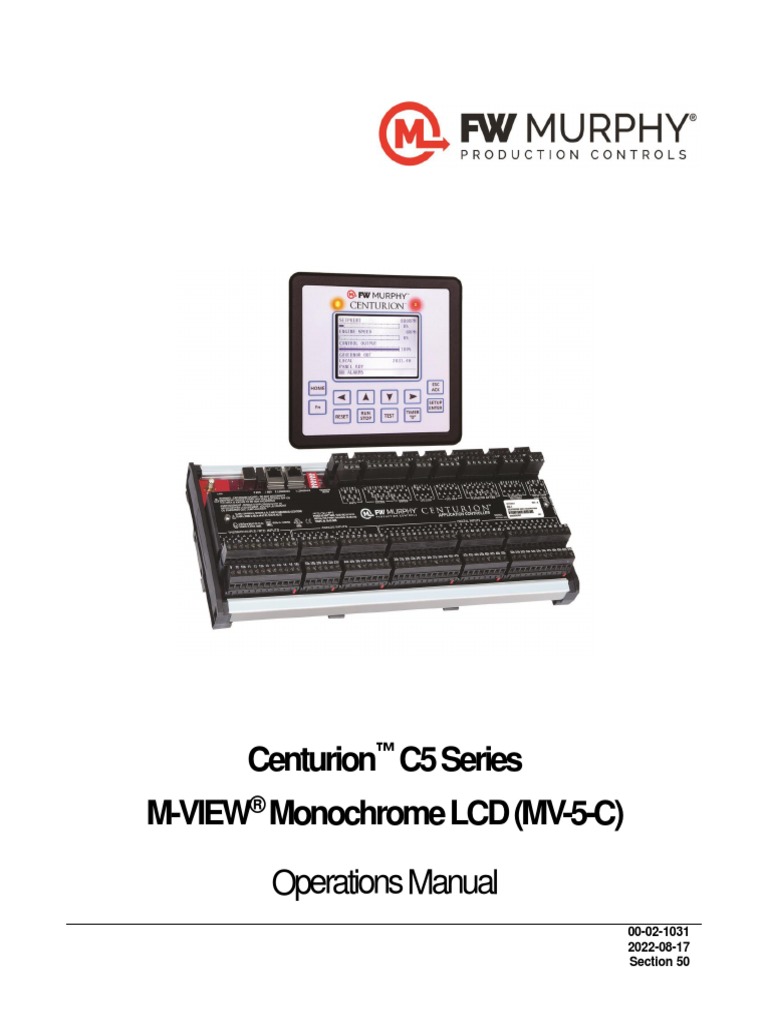 C5 Operations Manual | PDF | Cursor (User Interface) | Menu (Computing)