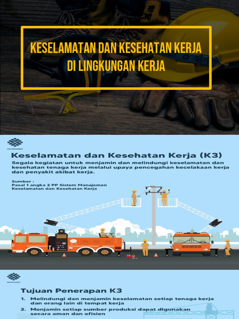 Peraturan K3 di Tempat Kerja | PDF