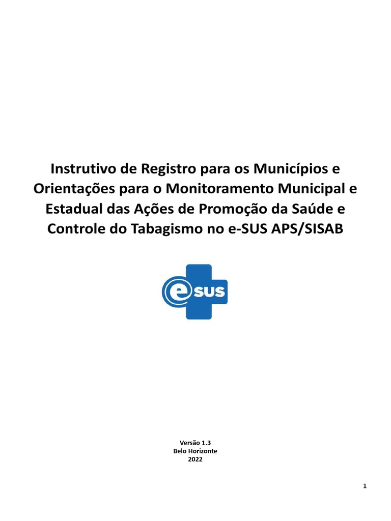 Manual e-SUS AB - Versão 1.0 | PDF | Homossexualidade | Identidade de ...