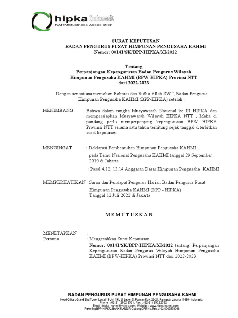 SK BPW Hipka NTT 2022 - 2023 | PDF