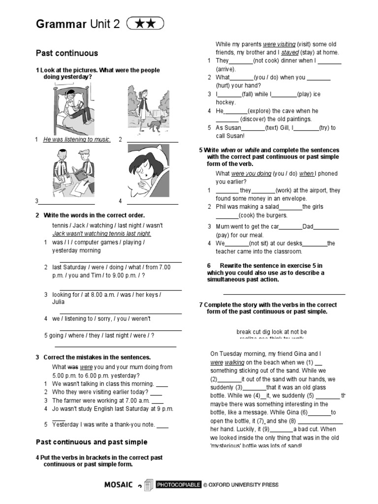 Mosaic TRD2 GV U2 2 | PDF