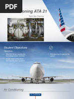 ATA 21 - Air Conditioning and Pressurization | PDF | Heat Exchanger | Jet Engine