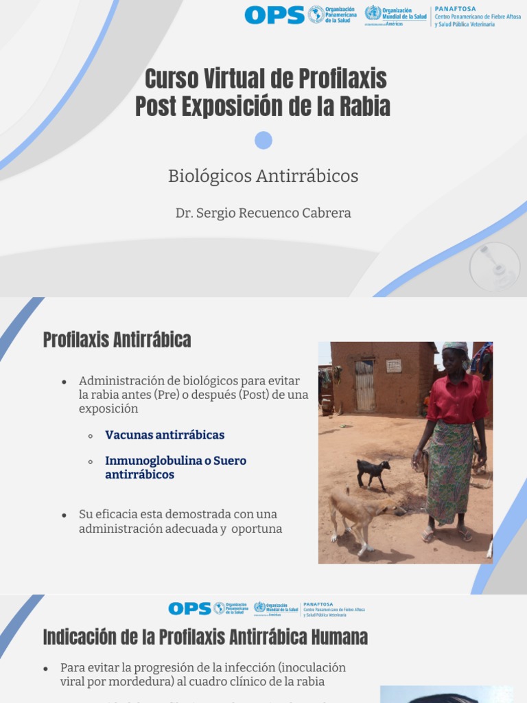 Modulo 2 - 1 - DR Sergio Recuenco Rabia | PDF | Rabia | Ciencias de la Salud