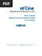 HLK LD2450 Instruction Manual | PDF | Radar | Antenna (Radio)
