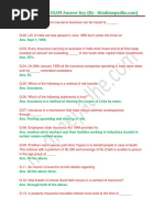 Rap Exam 100 Questions With Answers (CSC Insurance) - 6 | PDF ...