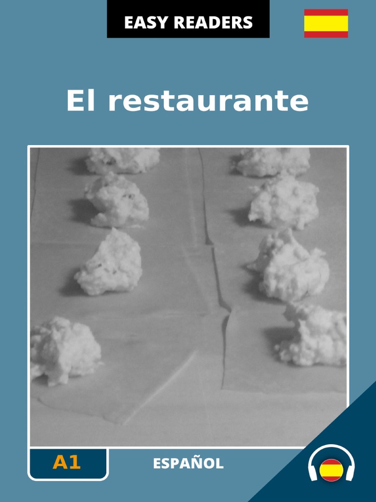 El restaurante: Lectura fácil en español | PDF | Cocina, comidas y vino