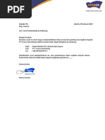 Surat Permohonan Pengembalian Dana (Refund) | PDF | Pengelolaan ...