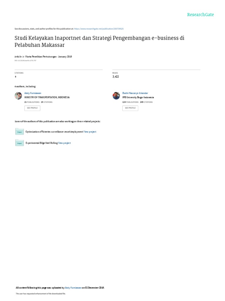 Tesis Inaportnet | PDF