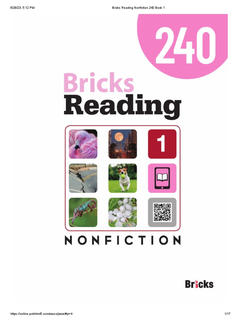 Bricks Reading Nonfiction 240 Book 1 | PDF