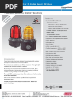 XB15 Xenon Beacons Overview | PDF | Pipe (Fluid Conveyance) | Engineering