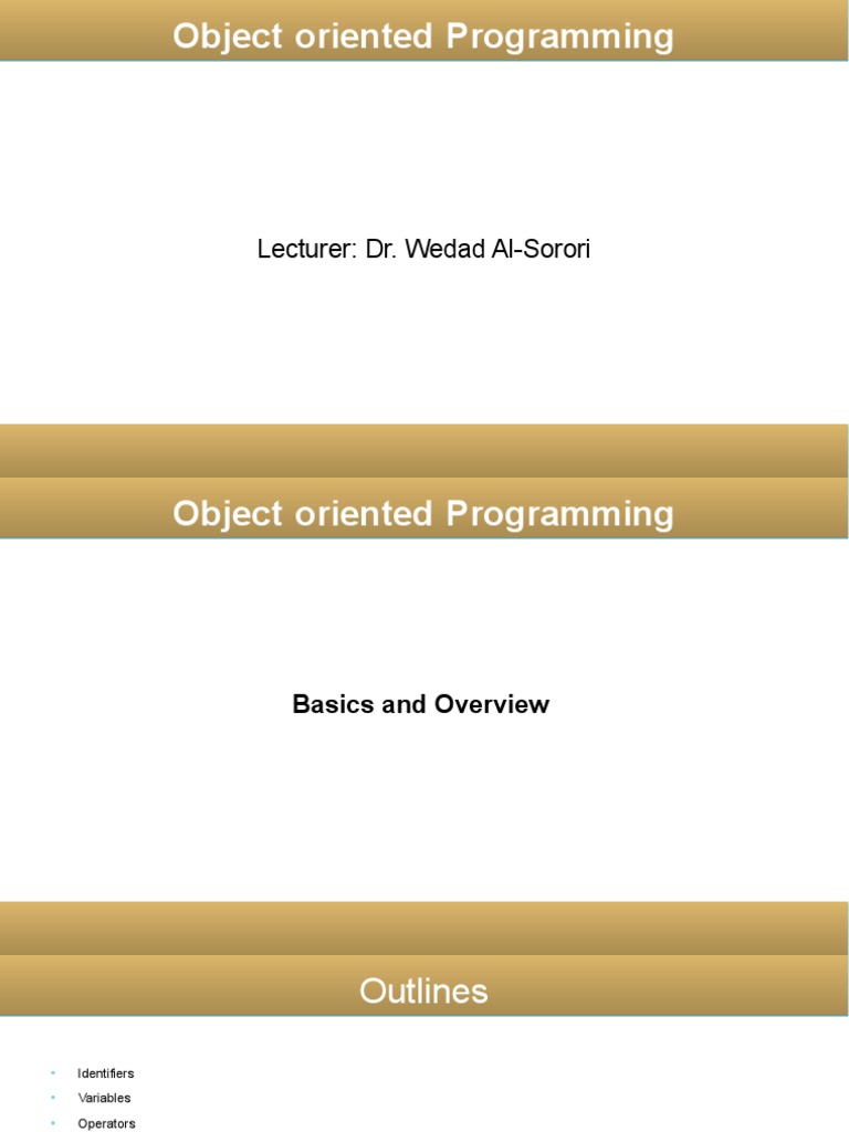Lec2 Basics And Overview Pdf Data Type Scope Computer Science 9348