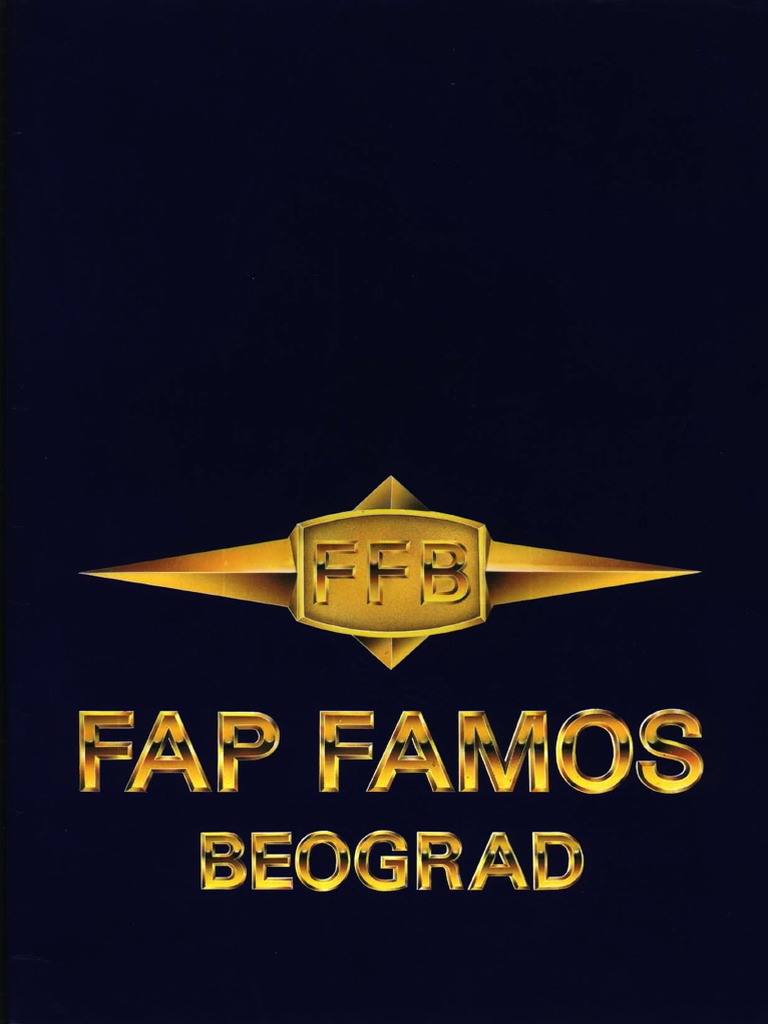 FFB FAP FAMOS Beograd 1987 | PDF