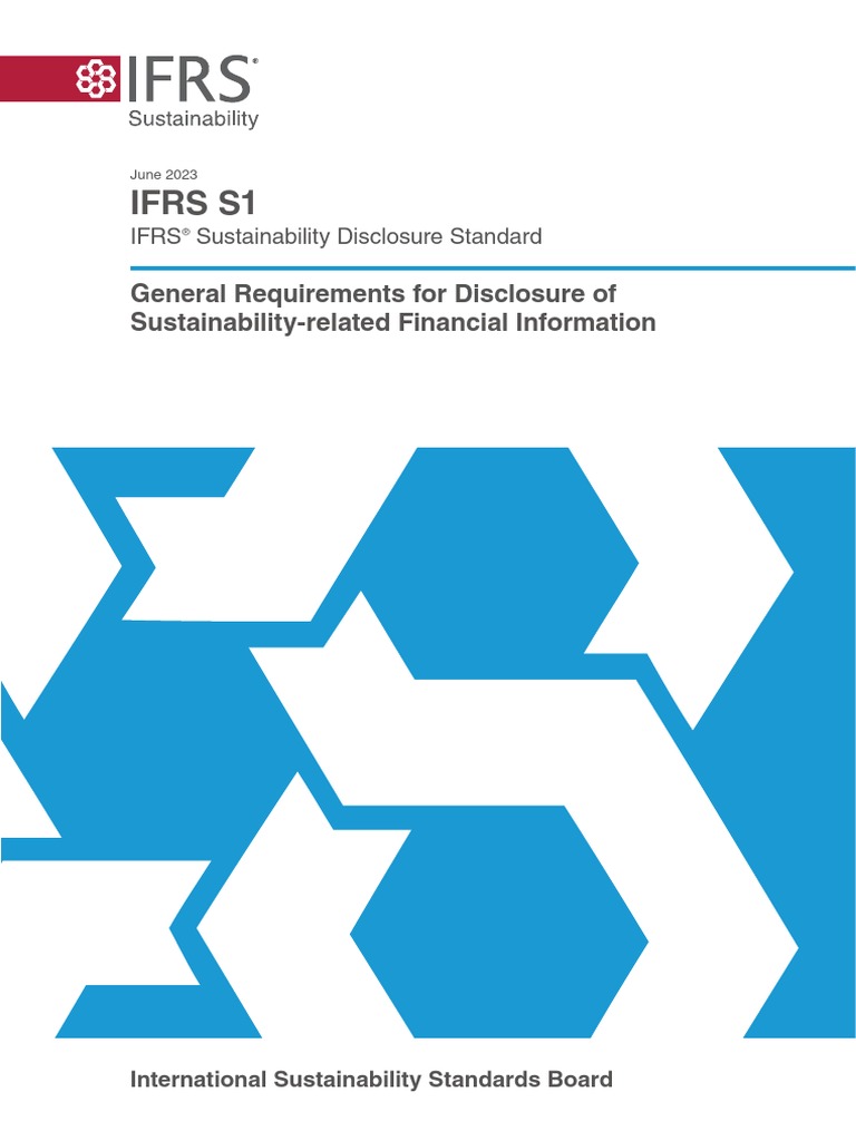 Ifrs S1 | PDF | International Financial Reporting Standards | Risk