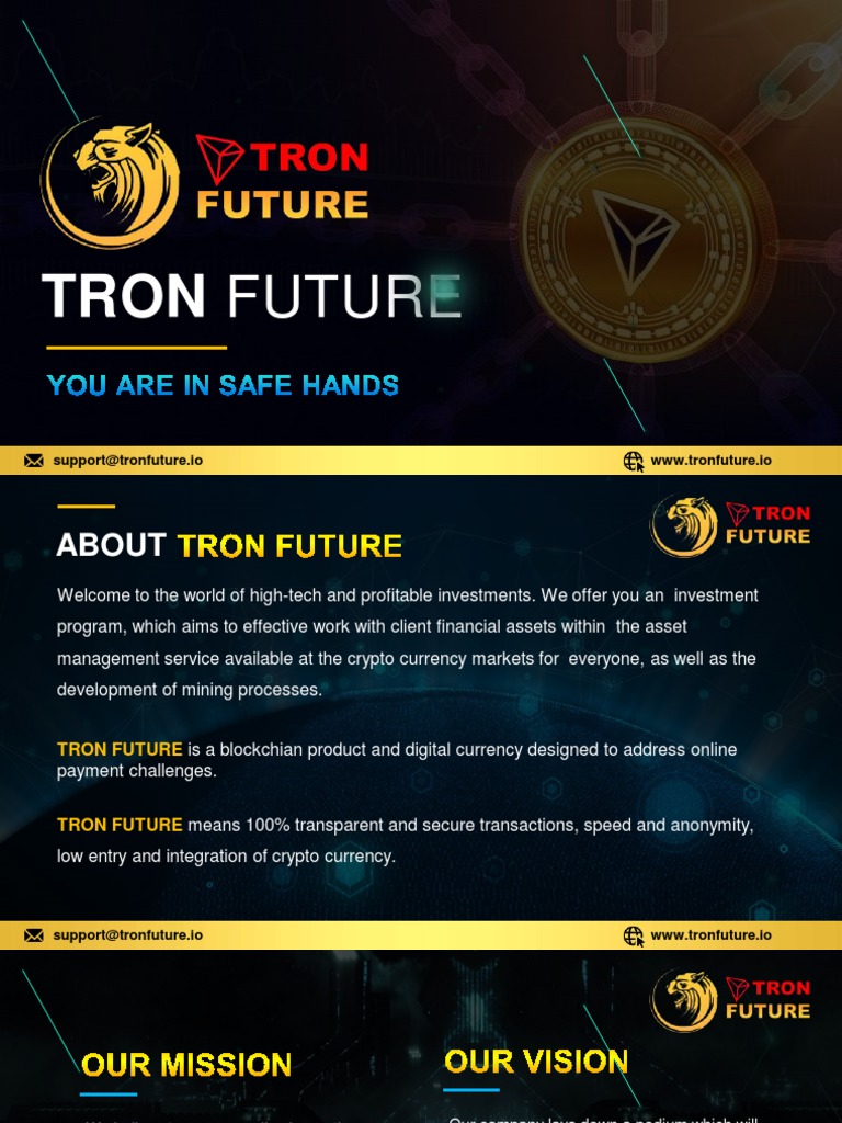 Tron Future Official | PDF | Cryptocurrency | Business