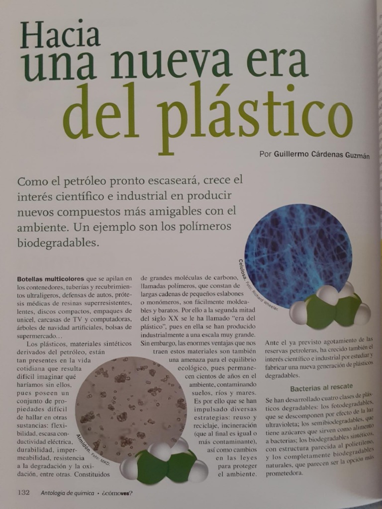 Hacia Una Nueva Era Del Plástico - ¿Como Ves | PDF