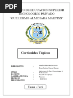 Uso y Efectos de Esteroides Tópicos | PDF | Corticosteroides | Inflamación