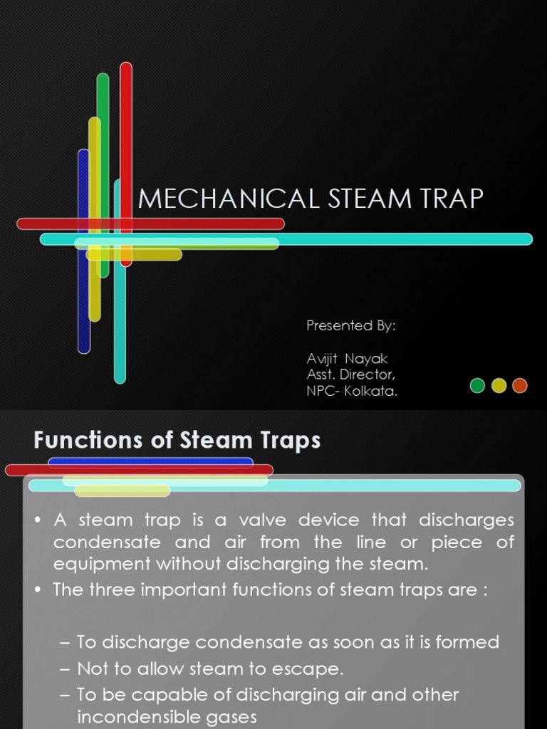 Understanding Mechanical Steam Traps | PDF | Steam | Leak