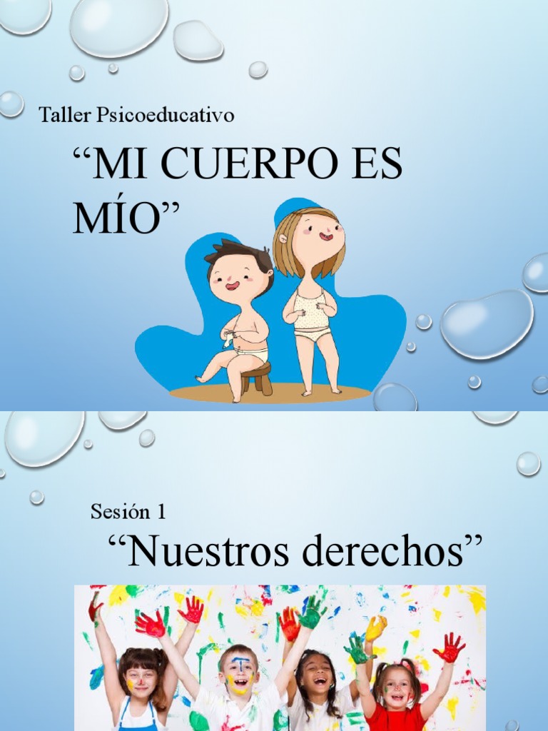 Taller Mi Cuerpo Es Mio | PDF