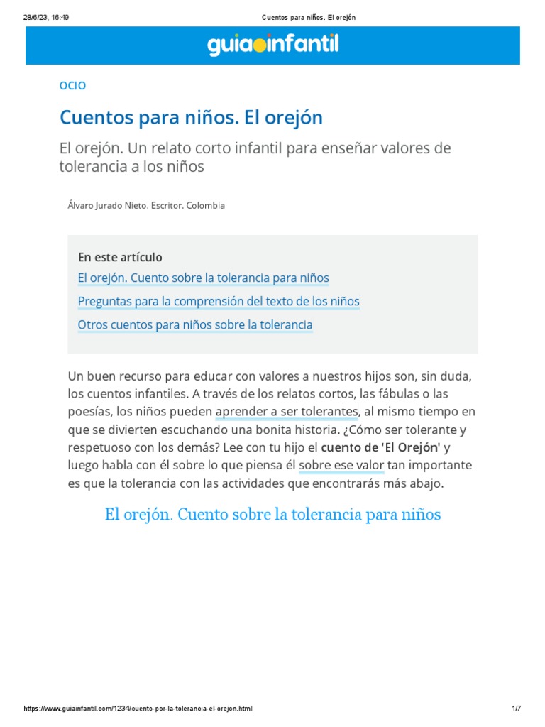 El Orejon | PDF | Tolerancia