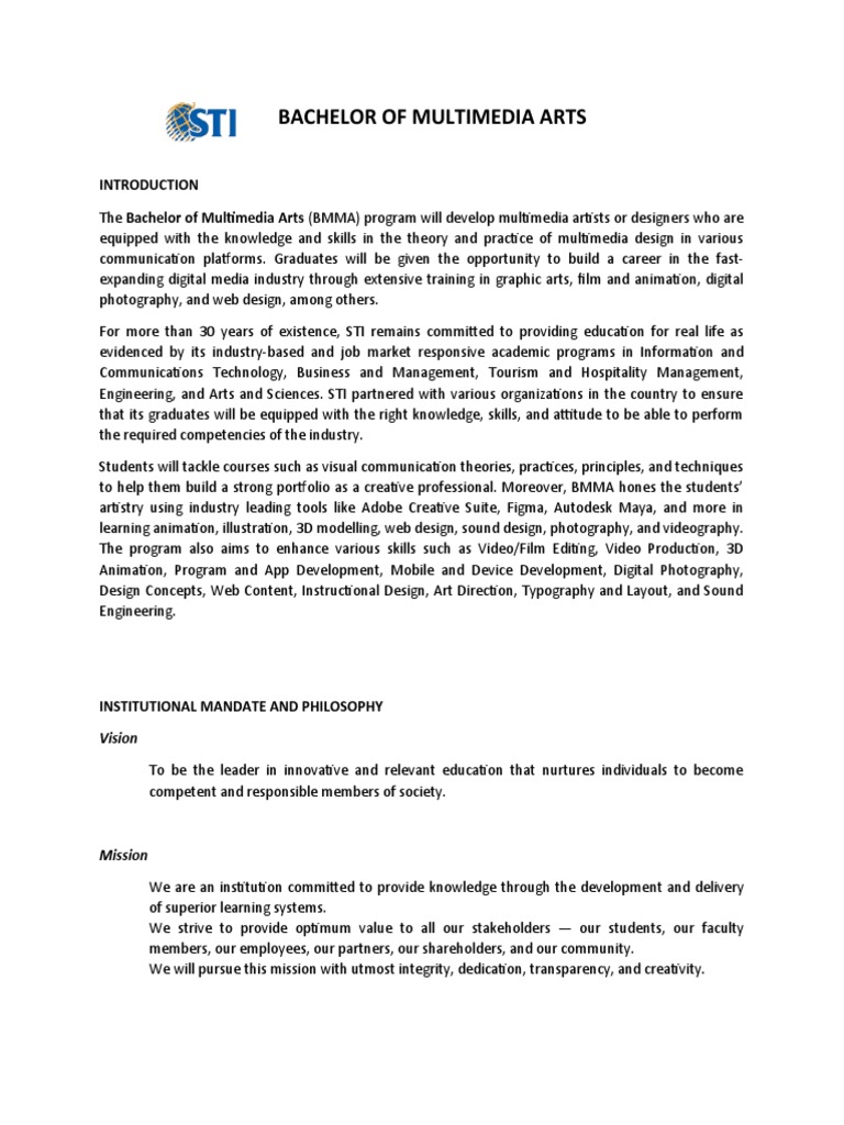 Bmma Feasibility-Study | PDF | Multimedia | Student Loan