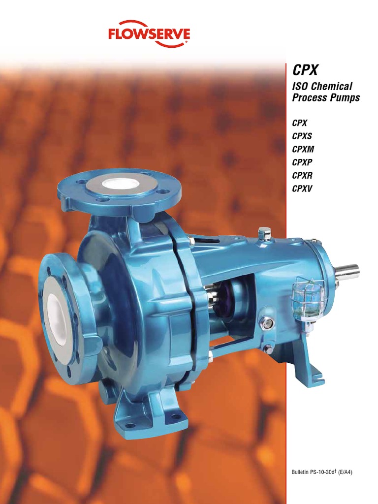Catalogo CPX | PDF | Pump | Bearing (Mechanical)